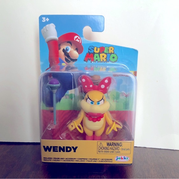 Jakks Pacific | Toys | Nintendo Super Mario Wendy Wwand 25 Jakks ...